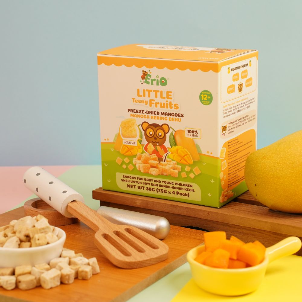 (Combo Pack Of 3) Erio Little Teeny Fruits Freeze-Dried 30g (4 Sachets ...