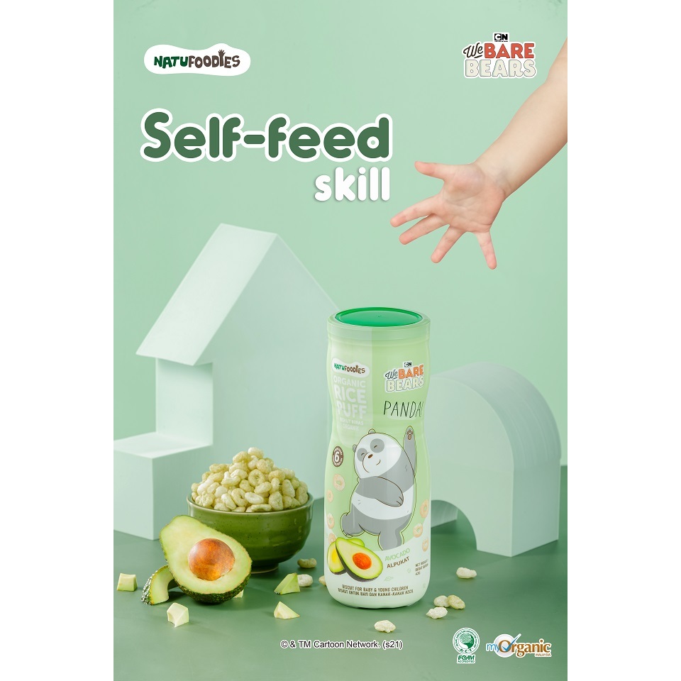 (Combo Pack Of 3) Natufoodies Organic Rice Puff (42g) | BioLifestyle