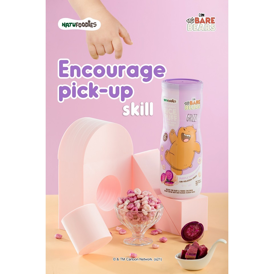 (Combo Pack Of 3) Natufoodies Organic Rice Puff (42g) | BioLifestyle